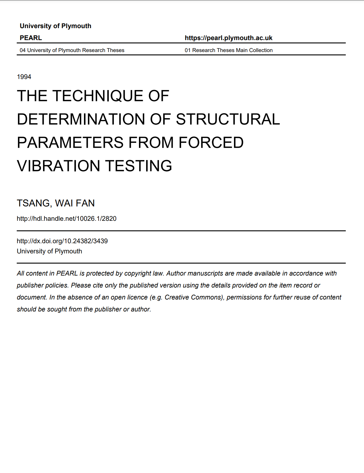 History of Modal Analysis and Forced Vibration Tests - Straam Group