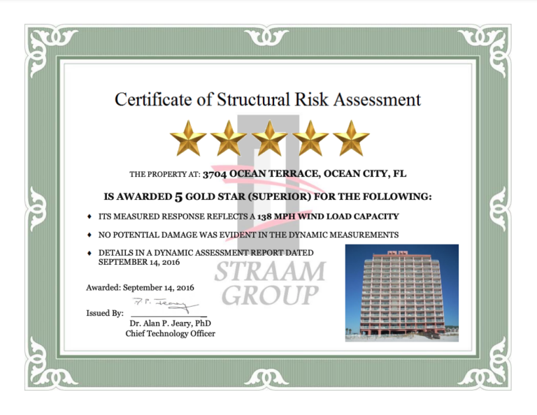 Lateral Load Test Dynamic Signature Assessment - Straam Group